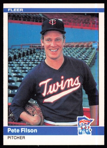 1984 Fleer Pete Filson Rookie Minnesota Twins #564 | eBay