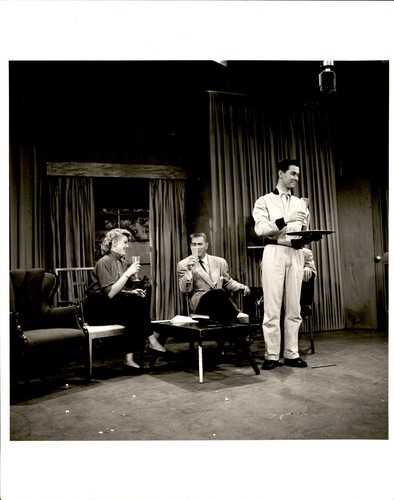 BR51 Rare Original Photo CARSON'S CELLAR Johnny Comedian Entertaining ...