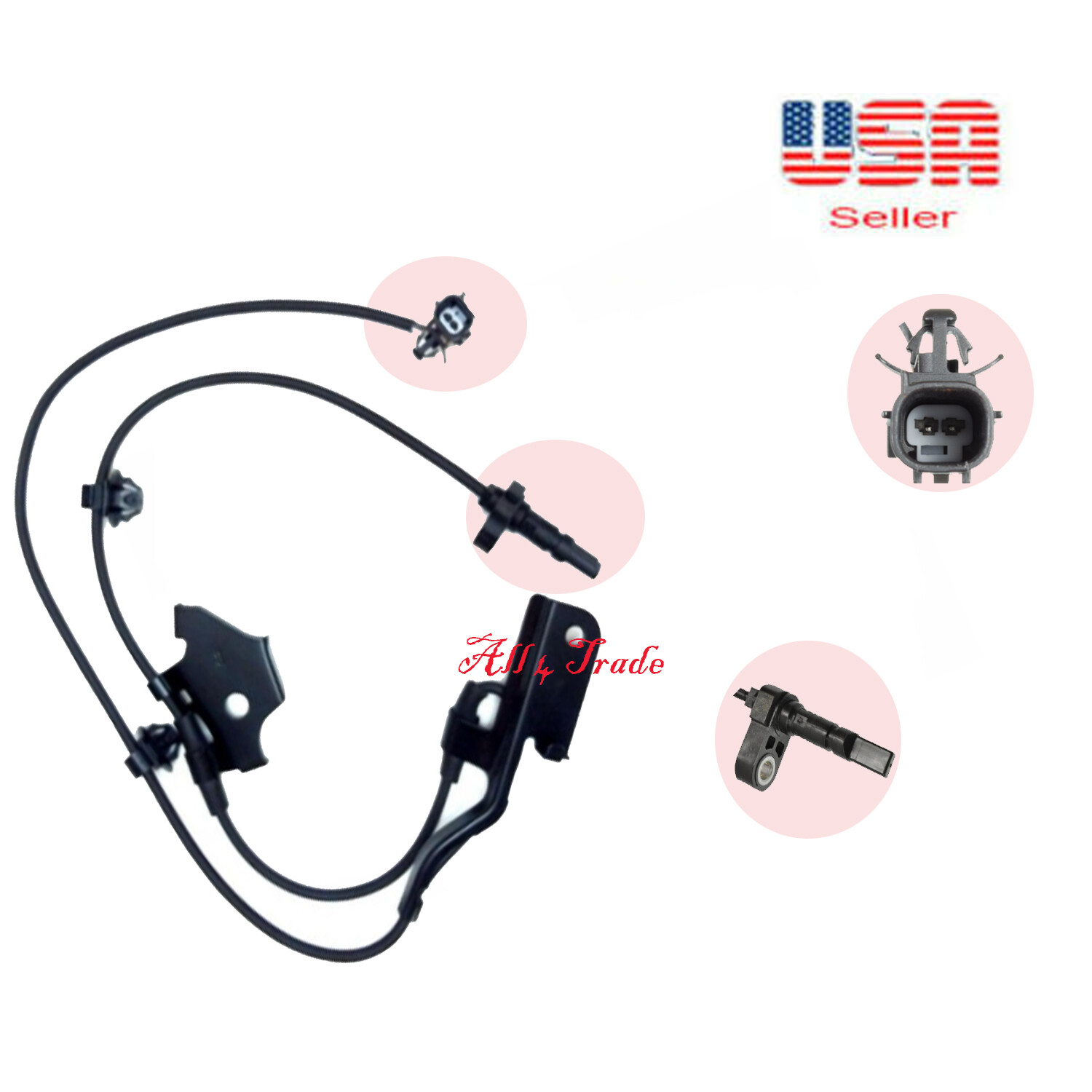 ABS Wheel Speed Sensor Front Right Fit PRIUS 10-15 PRIUS C 12-13 CT200H ...