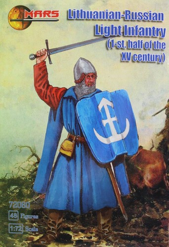 MARS Lithuanian-Russian Light Infantry 15th Century 72060 1/72 Scale | eBay