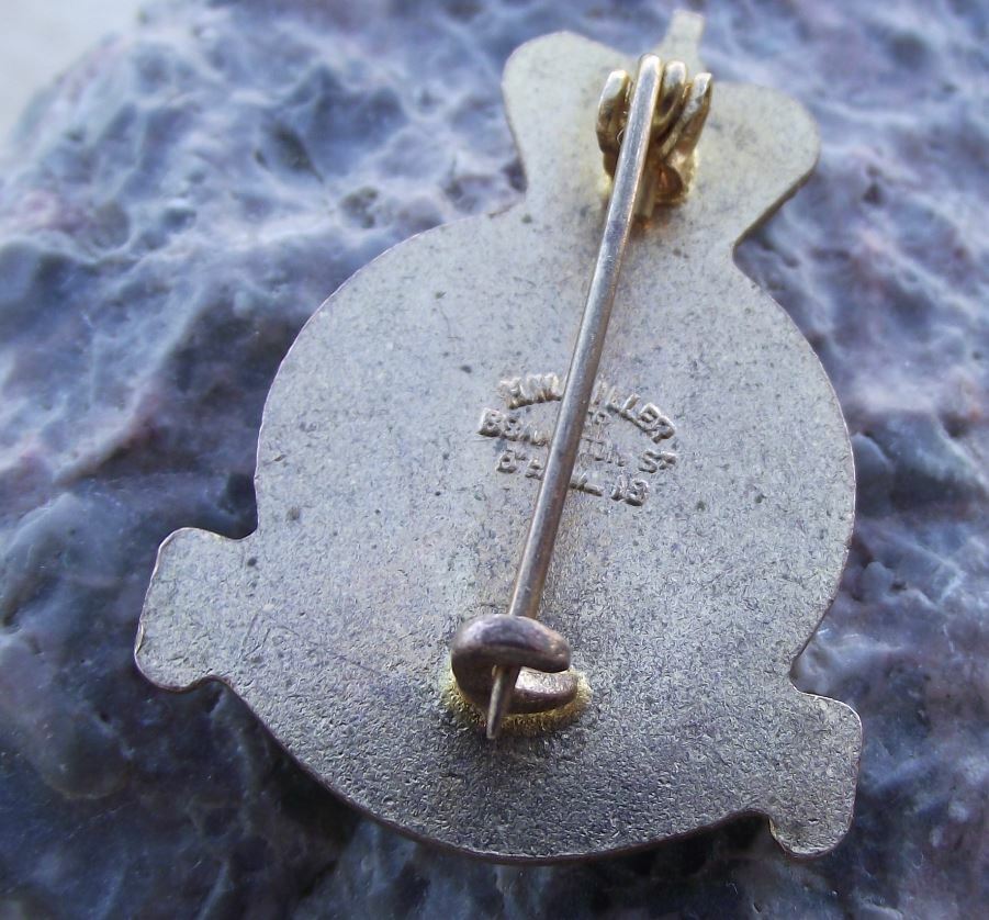 Antique WW2 Royal Air Force RAF Station Middle Wallop Great Britain Pin ...