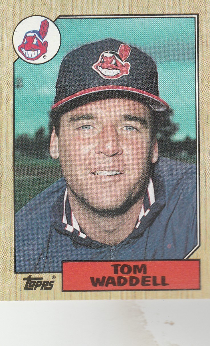 FREE SHIPPING-MINT-1987 Topps #657 Tom Waddell Indians-2 | eBay