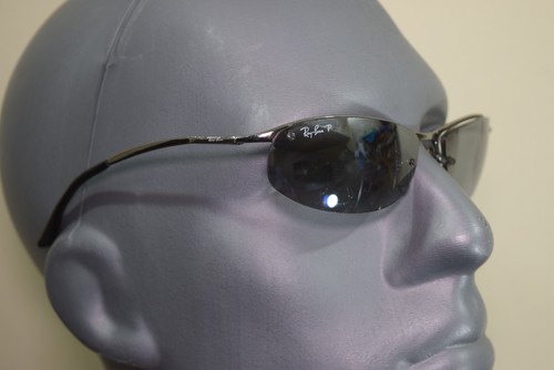Ray-Ban TOP BAR RB3179 004/82 Polarized Sunglasses Italy FLAWS NEED ...
