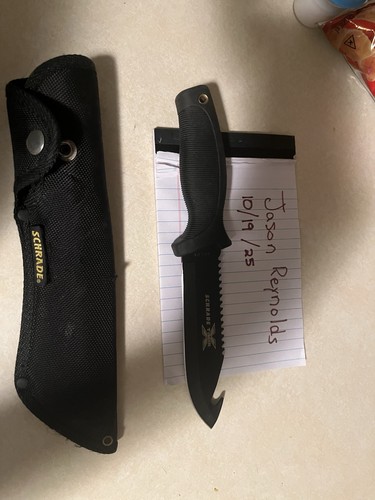 schrade x timer Fixed Blade knife | eBay