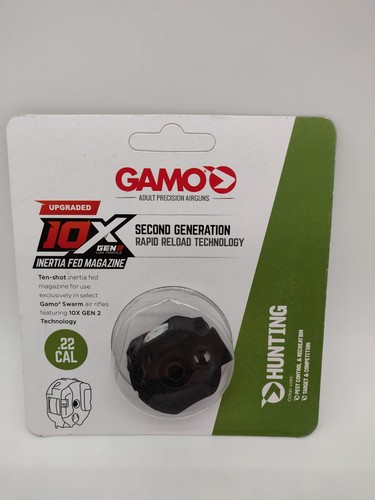 Gamo 10X GEN2 Hunting Quick-Shot Magazine .22 cal Swarm Fusion Rapid ...