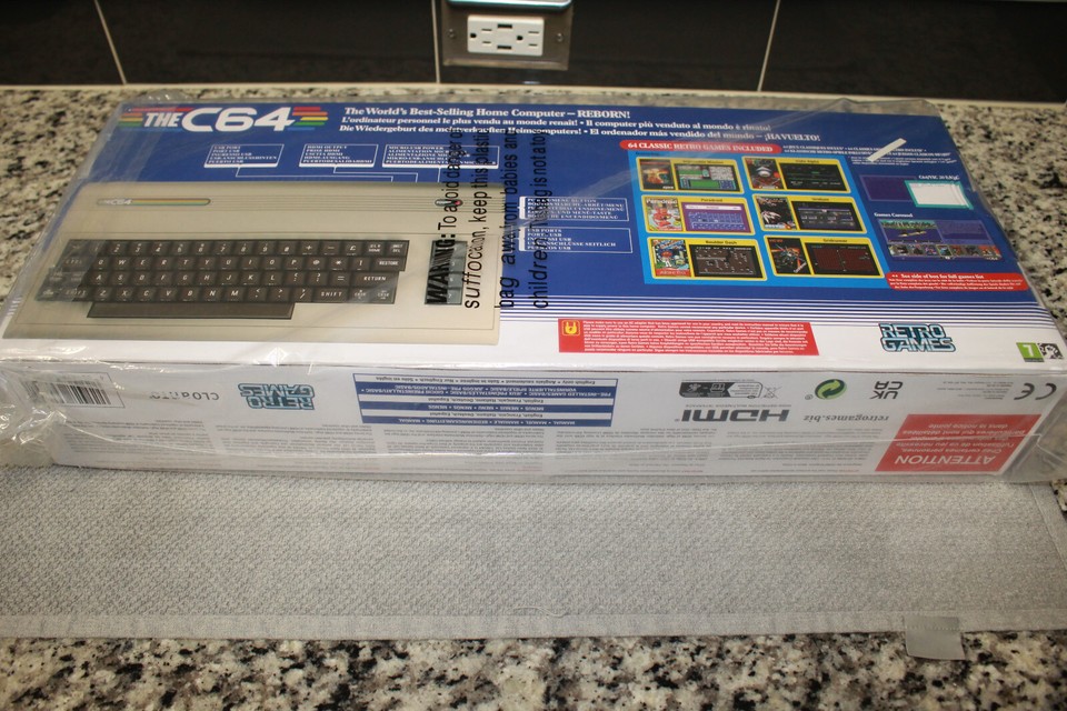 FACTORY SEALED The C64 MAXI RETRO MICRO Computer CONSOLE Commodore 64 ...
