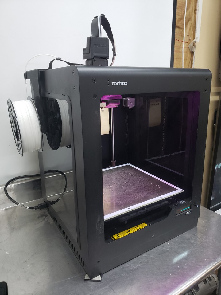 Zortrax M300 Large Format LPD 3D Printer with Auto Heated Bed Leveling ...