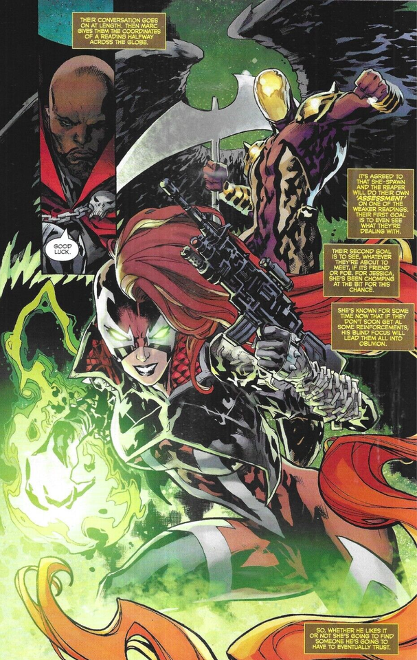 Spawn Comic 308 First Print Cover B Francesco Mattina Variant 2020 ...