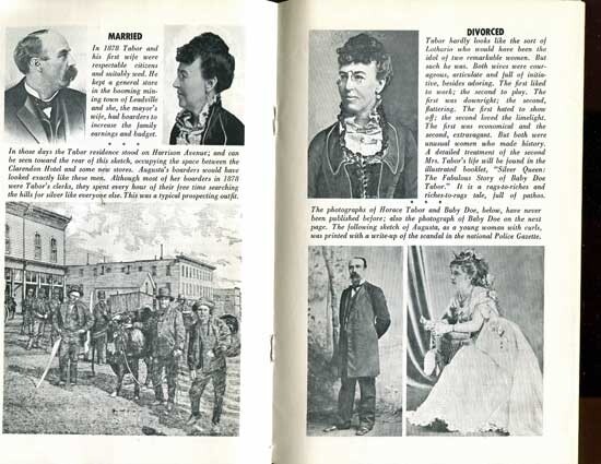 AUGUSTA TABOR HER SIDE OF THE SCANDAL, C BANCROFT, 1972 COLO. 15196 | eBay