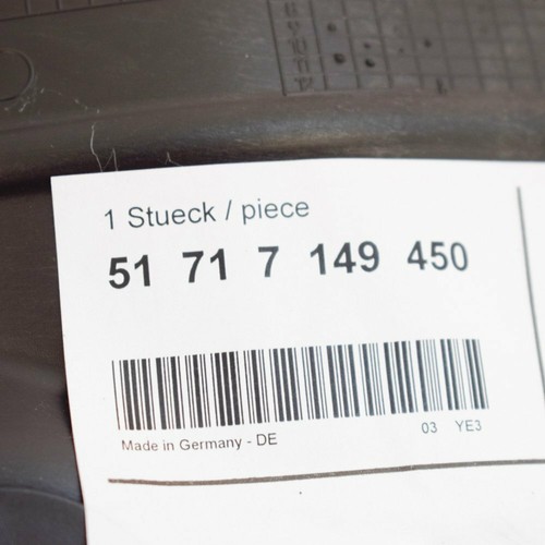 NEW BMW Z4 E89 FRONT RIGHT ARCH COVER 51717149450 7149450 OEM | eBay