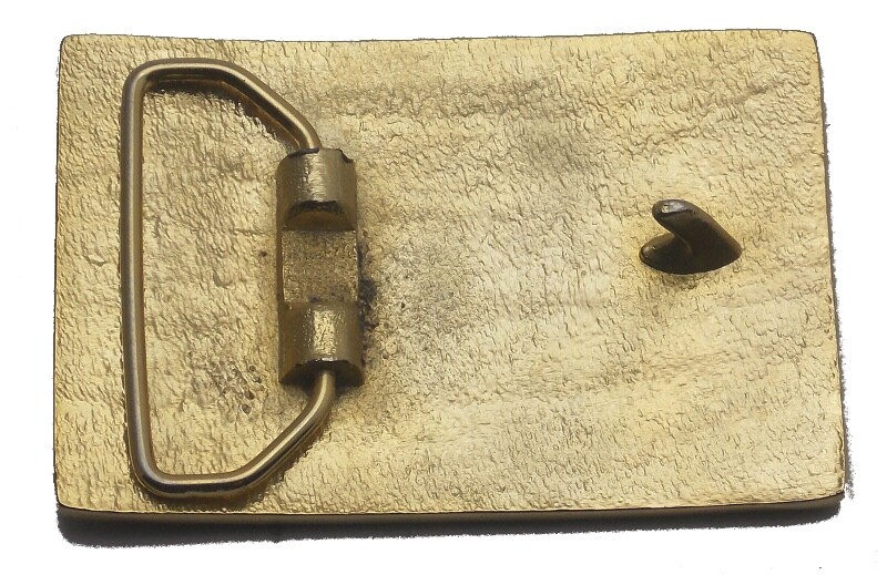 GE General Electric Houston Texas Brass Belt Buckle U… - Gem