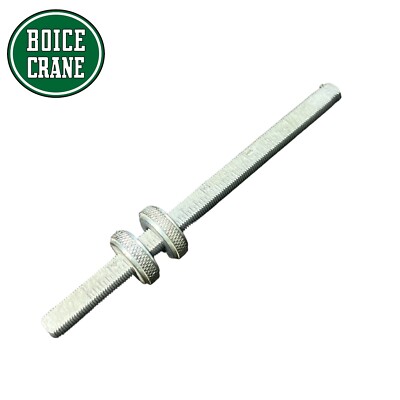 Boice Crane 1650 Drill Press 15” Depth Stop Rod & Nuts | eBay