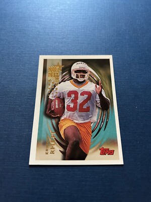 1994 Topps Football Errict Rhett Rookie Card #127 Set Break NM-MT | eBay