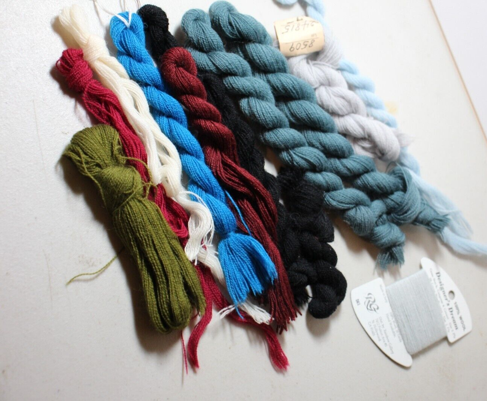 DMC Broder Medici Wool Needlepoint Tapestry Thread 1 ply 1.5 oz of wool ...