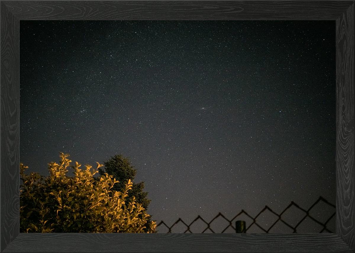 Night Sky with Stars Framed Wall Art Poster Canvas Print Picture | eBay UK