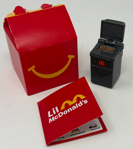 McDONALD'S 2025 Lil McDonald's #12 BURGER GRILL Miniature Kids HAPPY ...