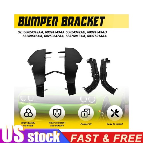 4x For Dodge Challenger 2015-2022 Bumper Bracket Retainer Support ...