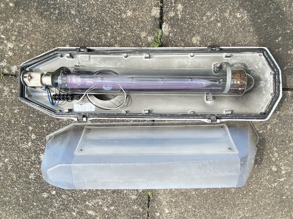 ELECO GR100 90W SOX REMOTE GEARED SODIUM STREET LIGHT LANTERN 1970’S ...