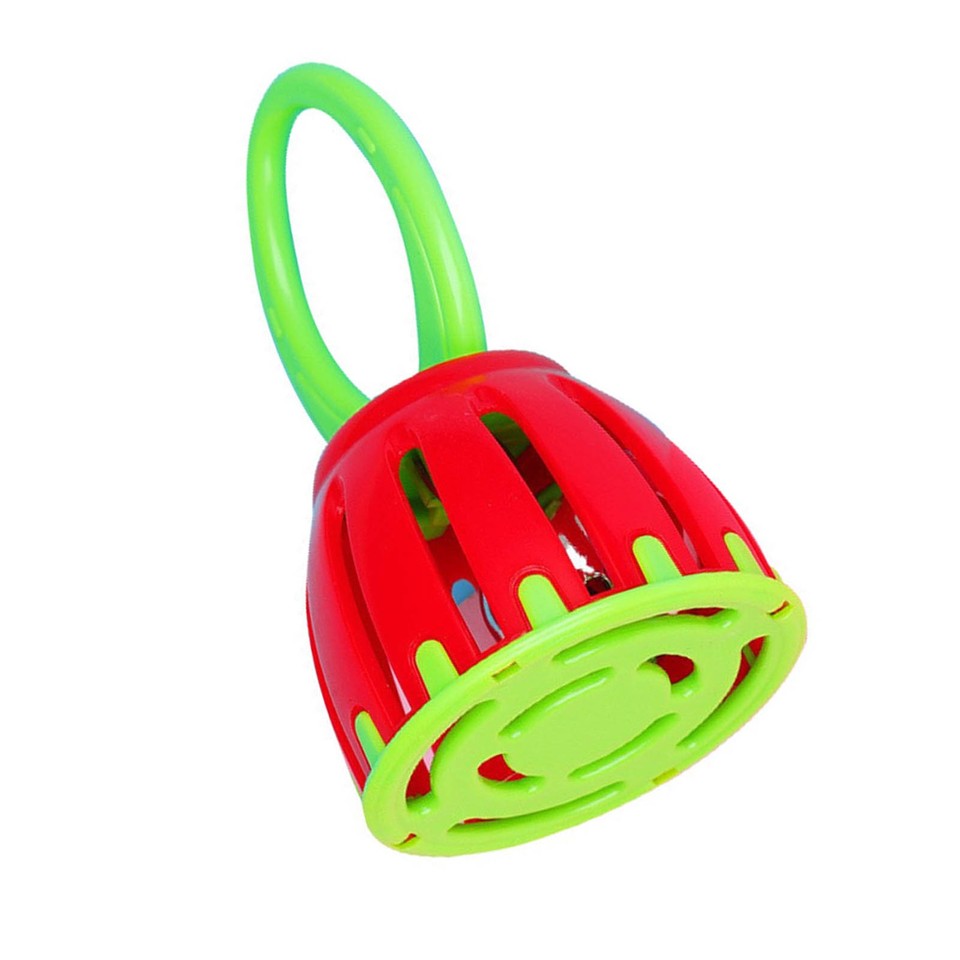 Hand Bell Jingle Rattle Bell Stick Plastic Shaker Hand Jingle Bell Toy ...