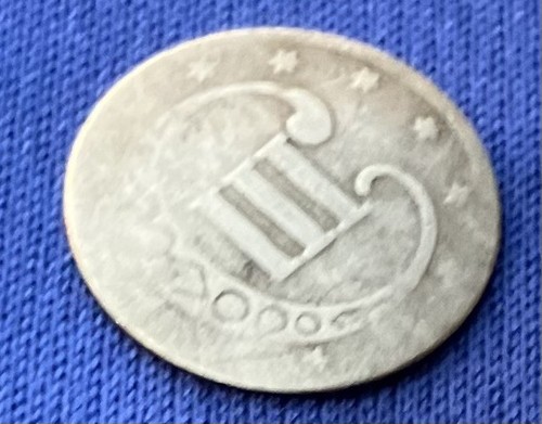 1852 3 Cent Trime Smallest United States Coin 75% Silver (1851-1873) | eBay