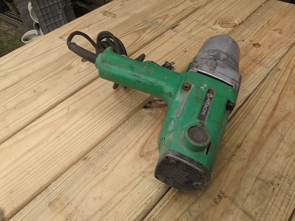 Hitachi Koki WH22 Heavy Duty Impact Driver 110 volt AC/DC accepts 3/4 ...