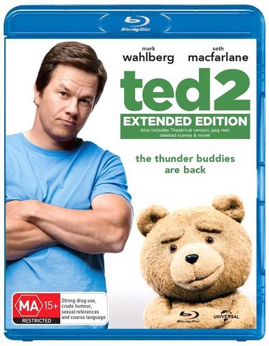 Ted 2 (Blu-ray, 2015) Free Fast Postage 9317731112775 | eBay