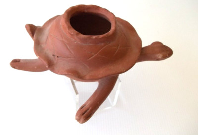 "Mexican Folk Art Turtle Sculpture" in vintage Terra Cotta | eBay