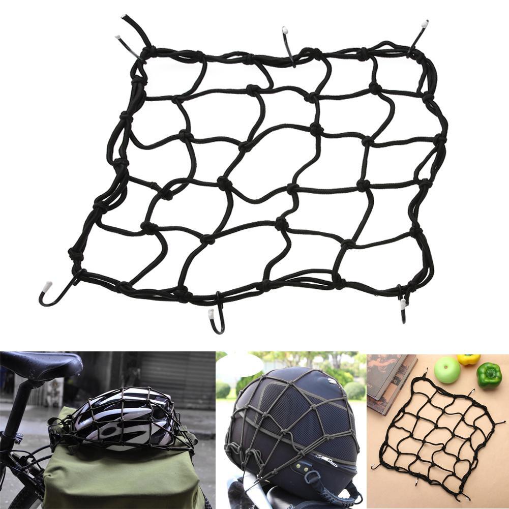 Storage Web Bicycle Motorcycle Elastic Cord Hooks Luggage Rack Cargo ...