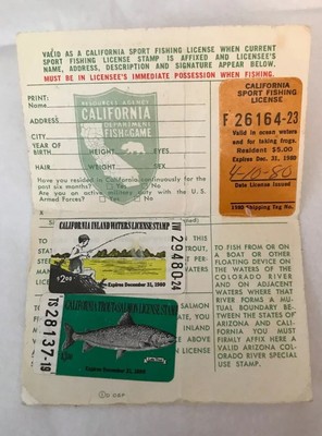 Licenses - California Sport