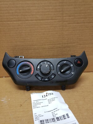 2007 2008 2009 2010 2011 Chevrolet Aveo Heater AC Climate Temperature ...