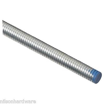 25 Pk Steel Zinc Plated 1/2" X 1' Construct-it Redi Bolt Threaded Rod ...