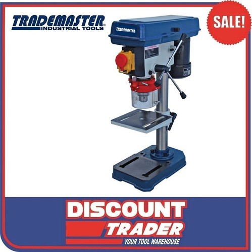 Trademaster Heavy Duty Pedestal Bench Drill Press Bench Mounted 5 Speed ...
