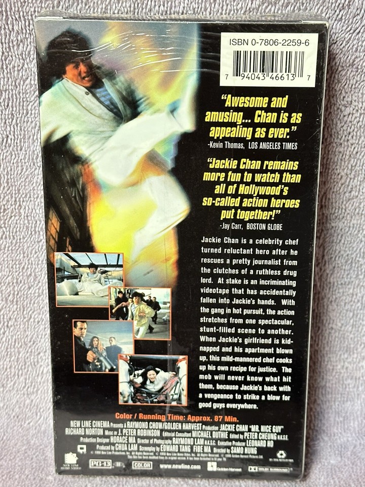 Mr. Nice Guy (VHS, 1998) Jackie Chan 794043466137 | eBay