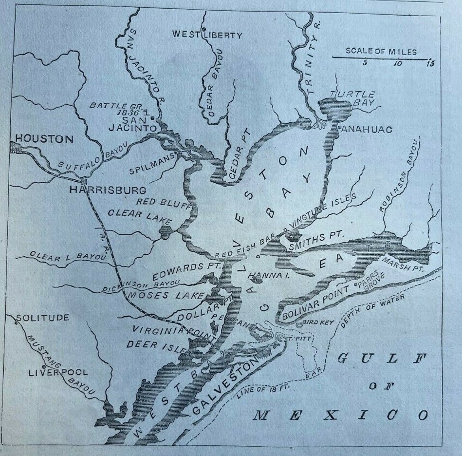 1865 Civil War Texas Louisiana Benjamin Butler Sam Houston Twigg ...