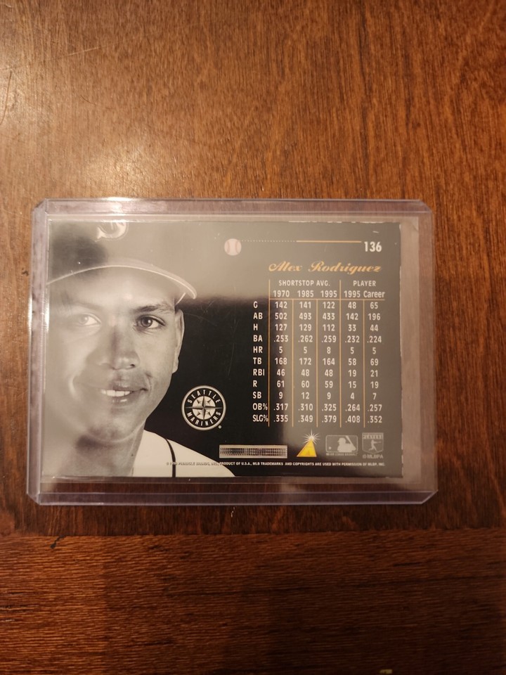 1996 Pinnacle Aficionado Baseball #136 ALEX RODRIGUEZ | eBay