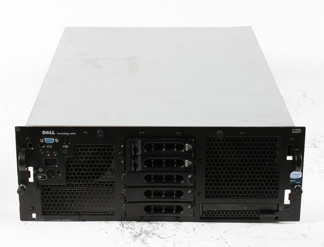 Dell PowerEdge 6850 4 x Quad Core Xeon F68 3.40GHz 8GB No HDD Server ...