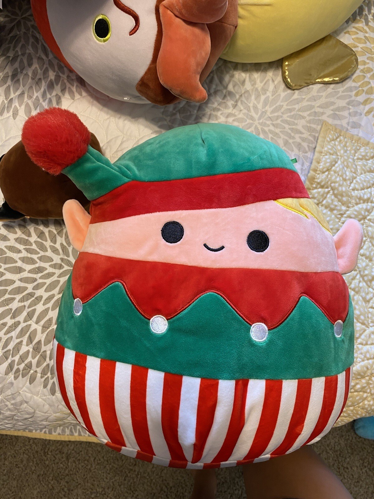christmas elf squishmallow 12 inch RARE | eBay