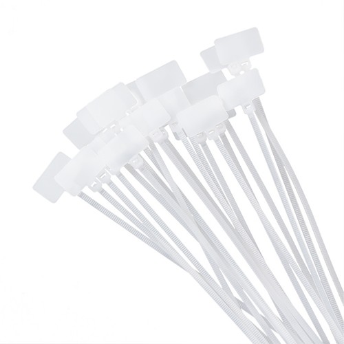 100Pack Zip Ties Write on Ethernet RJ45 RJ12 Wire Power Cable Label ...