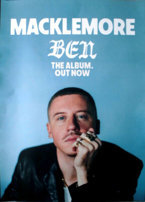 MACKLEMORE - 2023 - Promotion - Plakat - Ben - Poster | eBay.de