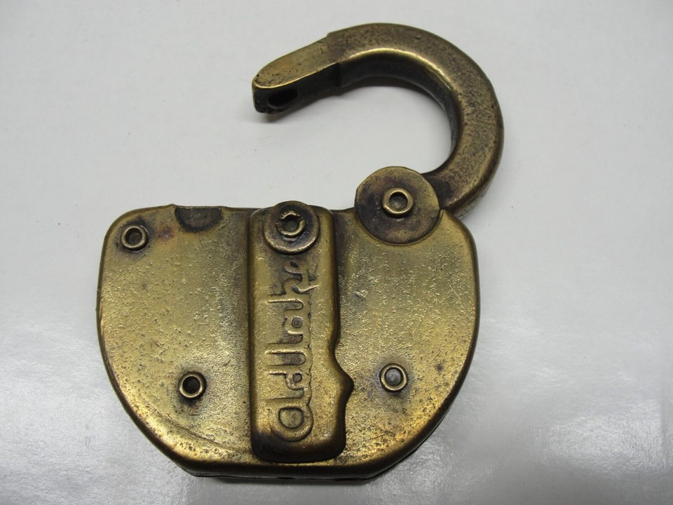 ANTIQUE ADLAKE PRR PENNSYLVANIA RAILROAD LOCK ~ WORKS GREAT | eBay