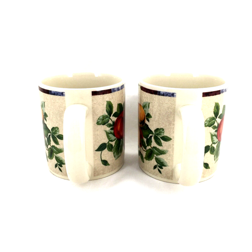 Lot of 2 Oneida EXCELL Mugs Sakura Sonoma 12 oz Cups - Excellent ...