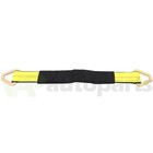 For 18" Axle Straps Car Hauler Trailer Tie Down Wheel Strap W/ D Ring ...