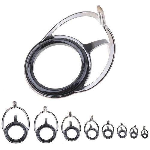 8pcs Fishing Rod Guide Repair Kit, Spinning Rod Guides, Fishing Rod ...