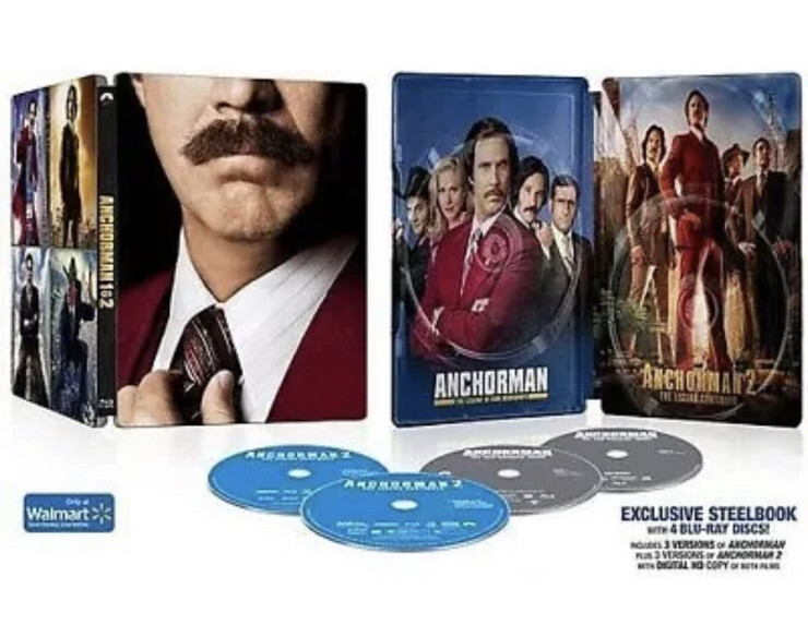 Anchorman 2 Bluray Cover Anchorman 2: The Legend Continues Giveaway
