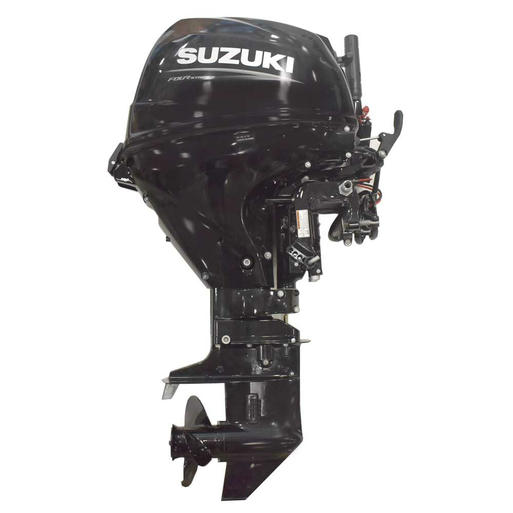 Suzuki Boat Outboard Engine Motor DF25AES5 | 25 HP 15 Inch Black | eBay