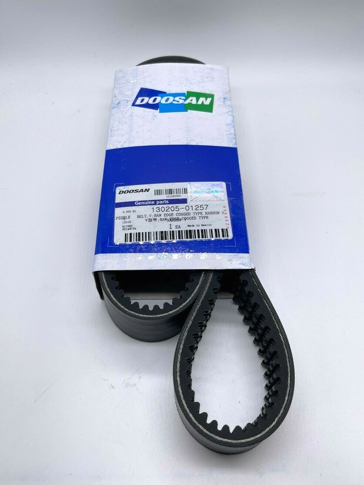 DOOSAN DAEWOO 130205-01257 REPLACEMENT FOR 65.96801-0195A FAN BELT | eBay