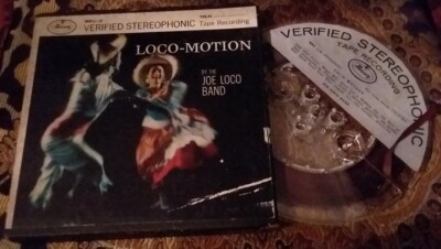 Reel To Reel JOE LOCO BAND Loco-Motion 1957 EARLY STEREO 7½ips Open ...