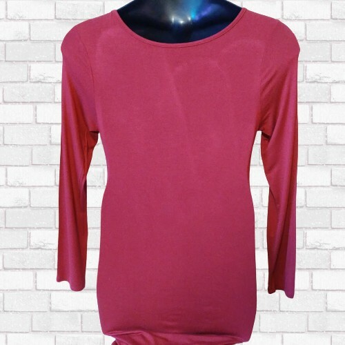 DGNY Burgundy Drape Bodycon Dress - Size XL | eBay