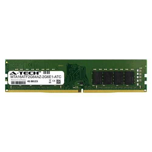 16GB DDR4 PC4-21300 DIMM (Micron MTA16ATF2G64AZ-2G6E1 Equivalent ...