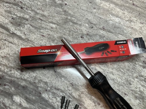 Snap-On SSDMR4B Ratcheting Screwdriver with 5 Bits for sale online | eBay